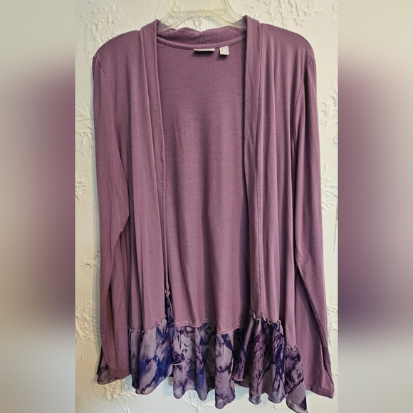 LOGO by Lori Goldstein | Sweaters | Logo Lori Goldstein Mesh Cardigan ...